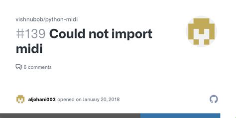 Could Not Import Midi Issue Vishnubob Python Midi Github