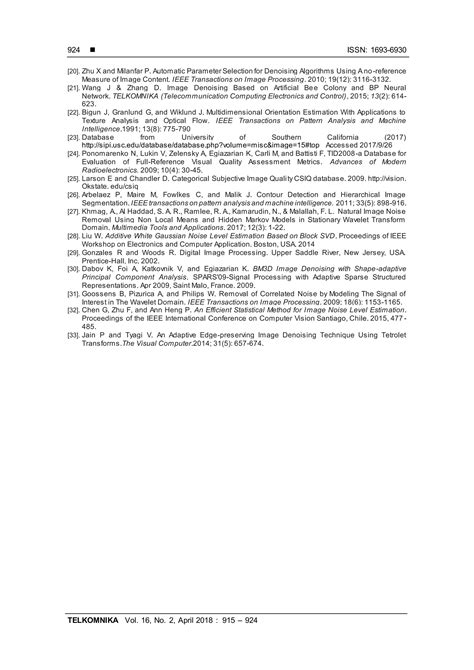 Noise Level Estimation For Digital Images Using Local Statistics And Its Applications To Noise