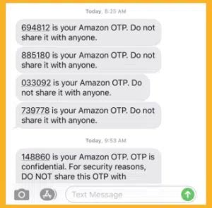 What Is Amazon OTP Text Scam Or Legit Complete Guide