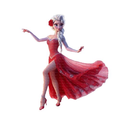 Elsa Frozen Anime Woman Elsa Frozen Anime Woman Free Animated  Picmix