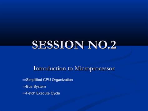 Microprocessor Systems 4 Ppt