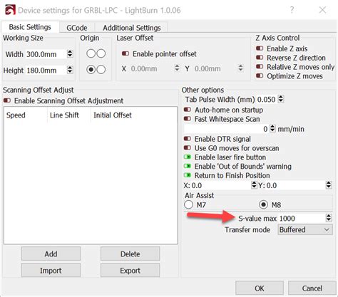Laser Stopped Firing After Lightburn Update Lightburn Software Questions Lightburn Software