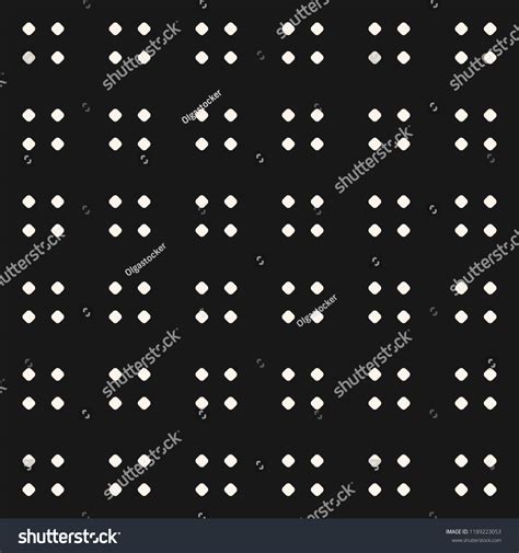 Vector Minimalist Polka Dot Seamless Pattern Stock Vector Royalty Free 1189223053 Shutterstock