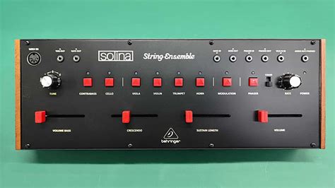 behringer solina string synthesizer now shipping synthtopia