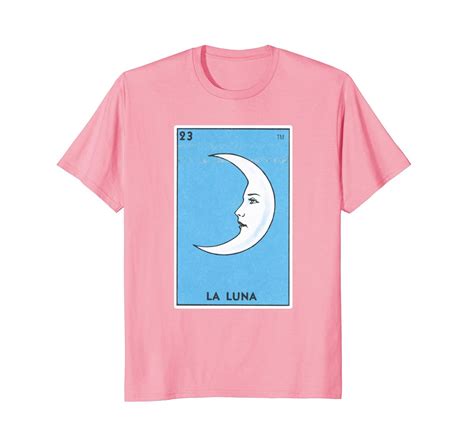 La Luna Card Loteria Shirt Crescent Moon Mexican Bingo Tarot Teehay