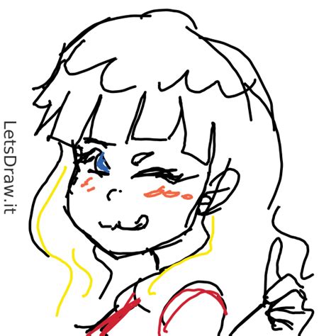 How To Draw Wink Zyyuca1zr Png LetsDrawIt