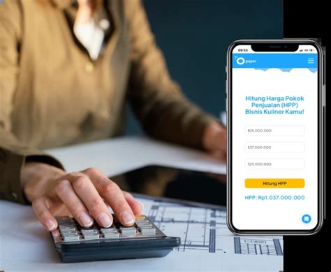 Hitung Profitabilitas Bisnis Fandb Mu Dengan Kalkulator Hpp Gratis Dari Opaper