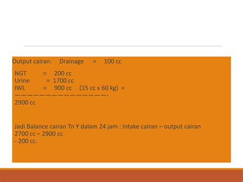 Menghitung Intake Output Ppt