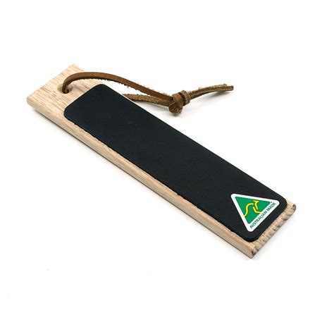 Mini Strop Black Cow Leather