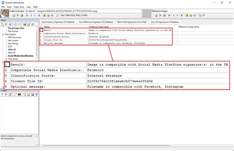 How To Identify Social Media Images And Analyze Them With Amped Authenticate Forensic Focus