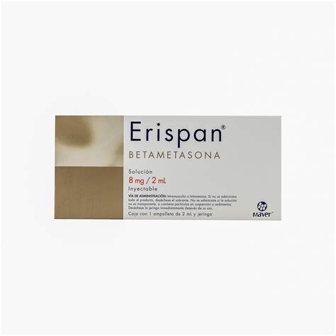 Erispan Solucion Inyectabl 8mg2ml 1 Amp