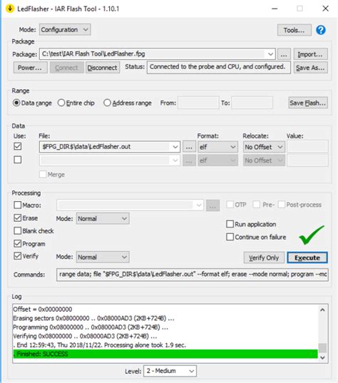 iar flash tool testech electronics pte ltd