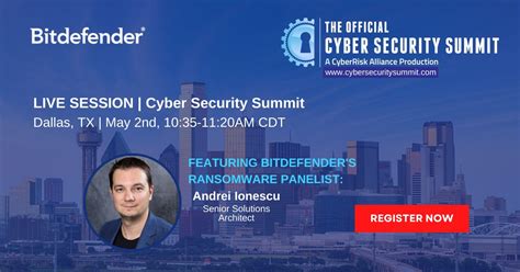 Andrei Ionescu On Linkedin Dallas The Official Cyber Security Summit