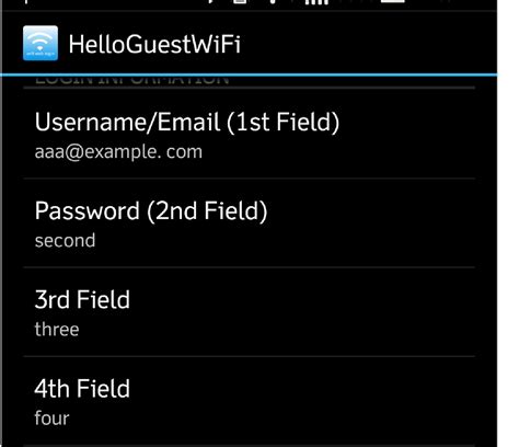 WiFi Web Login Official Page