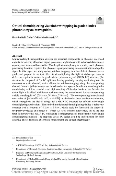 Optical Demultiplexing Via Rainbow Trapping In Graded Index Photonic Crystal Waveguides
