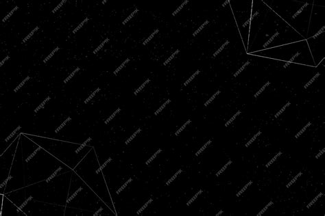 Free Vector White Outline Icosahedron Pattern Background Vector