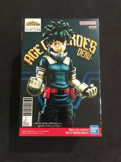 MY HERO ACADEMIA Age Of Heroes Deku Izuku Midoriya Bandai Action Figure EUR 20 00 PicClick IT