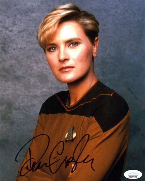 Denise Crosby Star Trek 8x10 Signed Photo Jsa Certified Autograph