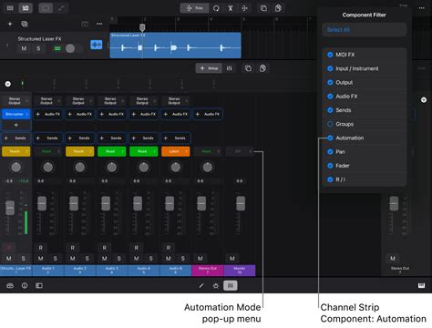 Write Automation In Real Time In Logic Pro For Ipad Apple Support