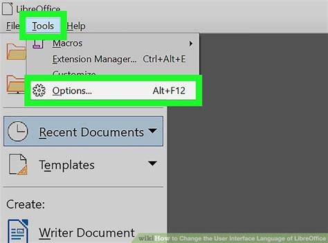 3 Ways To Change The User Interface Language Of LibreOffice