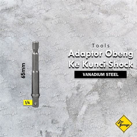 Jual Adapter Adaptor Kunci Shock Sok Socket Obeng Bor Cordless Shopee Indonesia