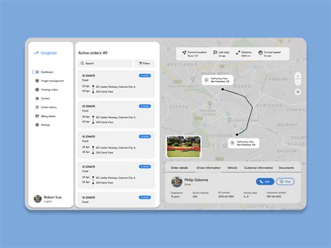 Map Web Design Ui Challenge Behance