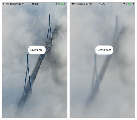 Ios How Can I Round The Corners Of The Sourcerect For Peek And Pop 3d Touch Stack Overflow