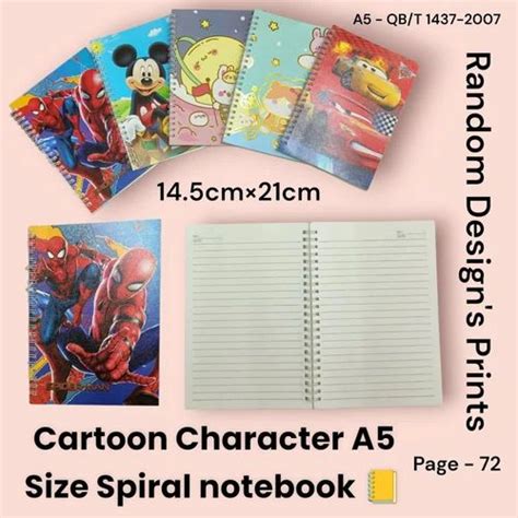 Cardboard Cover Spiral A5 Size Notebook At 34 Piece In Chennai ID 2852692042255