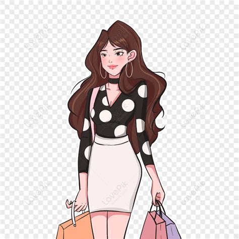 แฟชั่นนิสต้าการ์ตูน Png ฟรี การ์ตูนรูป Lovepik