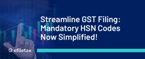 Mandatory HSN Codes In GSTR GSTR A GSTN Phase III