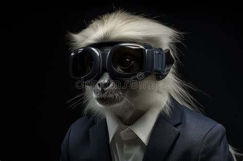 Whiteheaded Langur Stock Illustrations 1 Whiteheaded Langur Stock