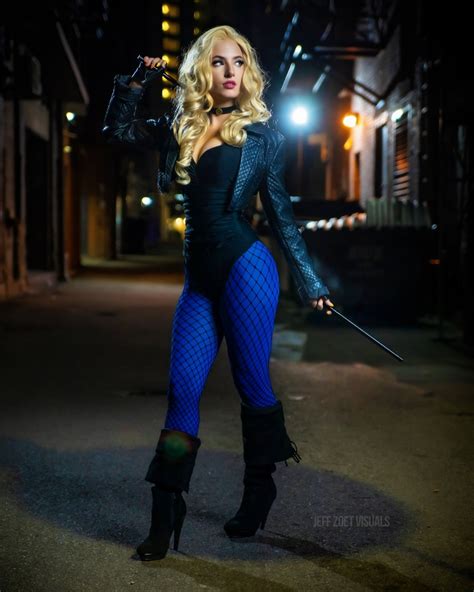 Pin On Black Canary Cosplay