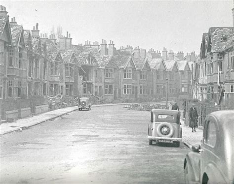 Typical Coventry Street Coventry Blitz Coventry Warwickshire