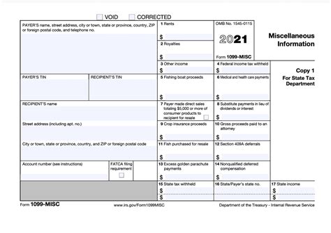 1099 Misc Form Report Miscellaneous Income Flyfin