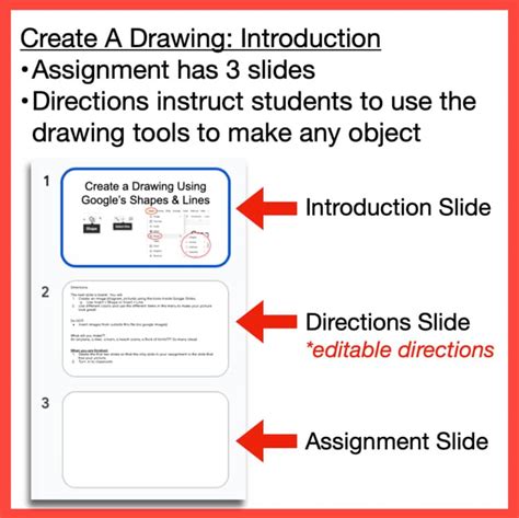 Create A Drawing Intro Assignment By Eagles Ed Tpt