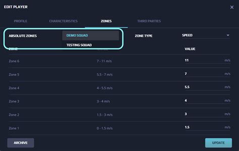 Absolute And Relative Metrics Statsports Teams Support Center