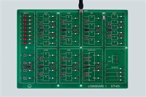 Logic Board 1 Digital Technology Electricity Electronics Physics Equipment Physics