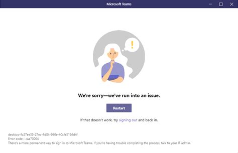 Fix Were Sorry Weve Run Into An Issue In Microsoft Teams Technoresult