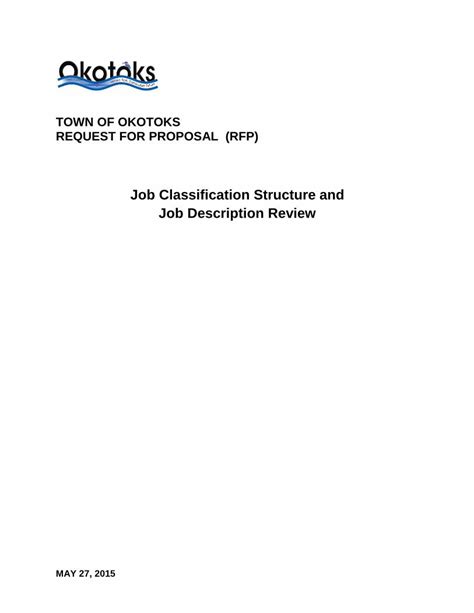 Pdf Job Classification Structure And Job Description Classification
