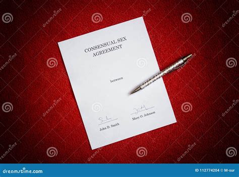 Consensual Sex Stock Photo Image Of Deliberate Intentional 112774204