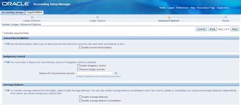 Oracle Applications Oracle Accounting Setup Manager Asm Details