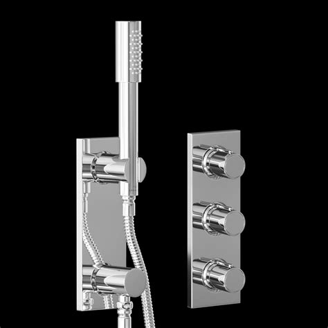 Shower Partition Set 1 3d Model By Artnuvo
