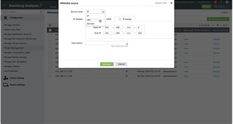 reduce false positives using threat whitelisting manageengine