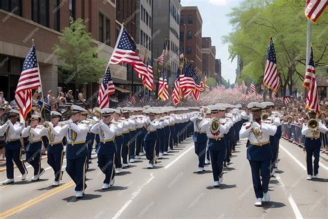 Premium Photo Memorial Day Parade