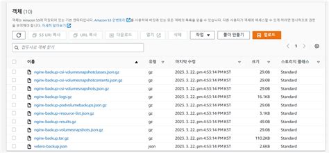 Velero를 사용해 Amazon Eks 클러스터 백업하기