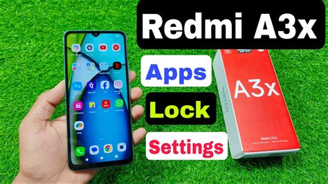How To Apps Lock In Redmi A3x Redmi A3x Me Apps Lock Kaise Karen Redmi A3x App Lock Settings