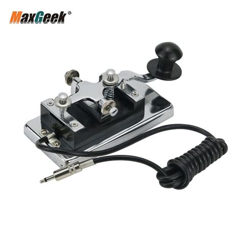 Maxgeek K4 Kézi Telegraph Key Morse Key Cw Kulcs Fit Rövidhullámú Rádió Morse Code Practices Cw