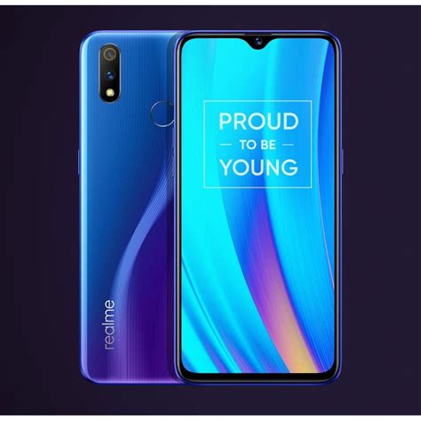 Смартфон Realme 3 Pro 64GB/4GB, Nitro Blue - eMAG.bg