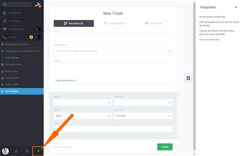 Creating A Ticket Zammad For Agents Documentation