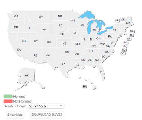 California Ccw Map